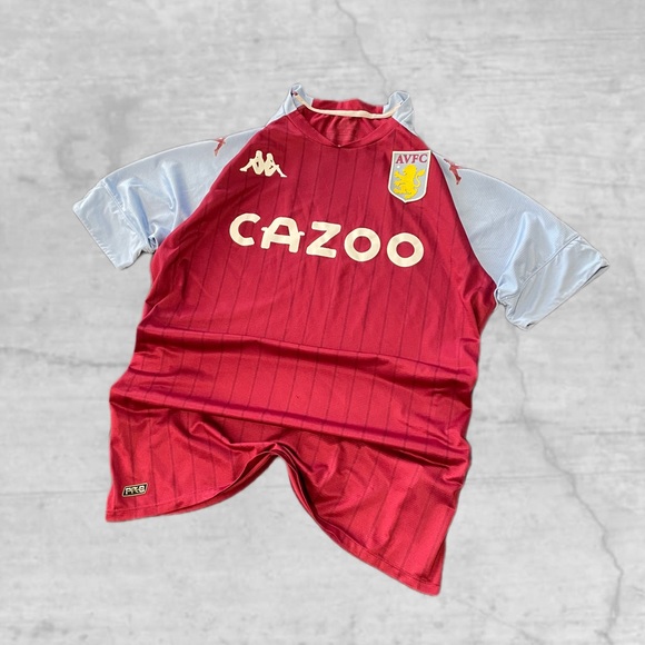 Kappa | Shirts | Aston Villa Avfc Kappa 2202 Pro Kombat Authentic Home ...